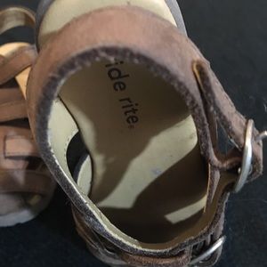Stride Rite | Shoes | Stride Rite Sandals Brown Leather Size 7m | Poshmark